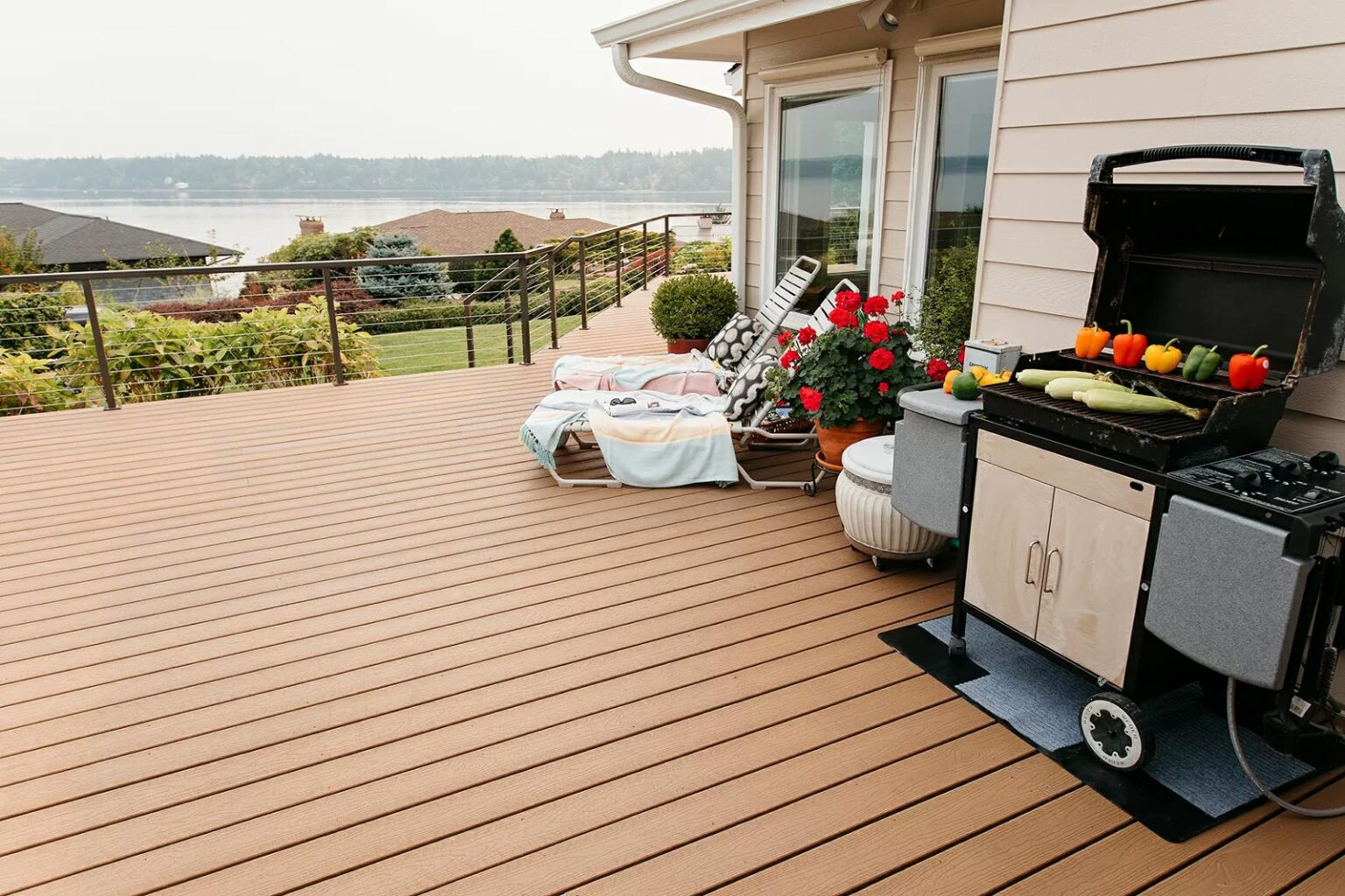 EverGrain Composite Decks - Swiss Valley Fence